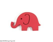 Popular items for red elephant on Etsy