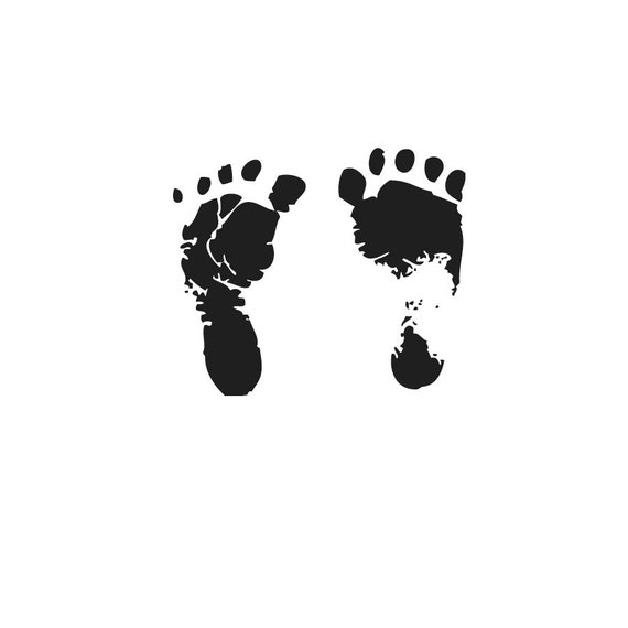 Baby feet stamp rubberstamp stamps by Stampitworldwide on Etsy