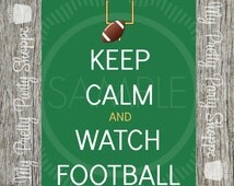 Unique football sign related items | Etsy