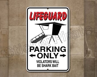 Lifeguard signs | Etsy
