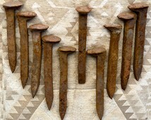 Popular items for old railroad spikes on Etsy