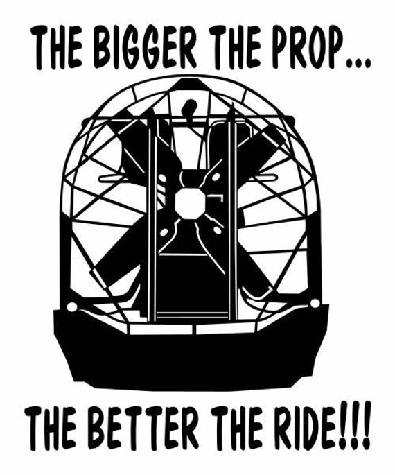 Airboat Decal