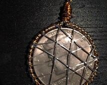 Popular items for wire wrapped coins on Etsy