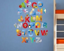 Popular items for letters wall decal on Etsy