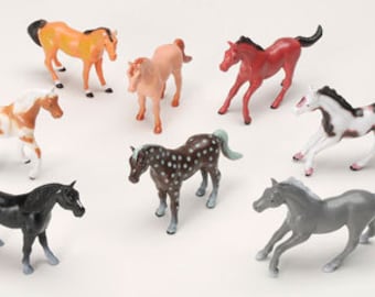 Popular items for plastic horses on Etsy