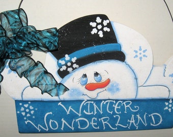 Winter door sign | Etsy