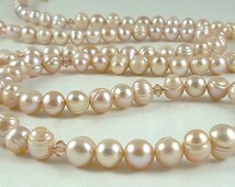 Popular items for long pearl necklace on Etsy