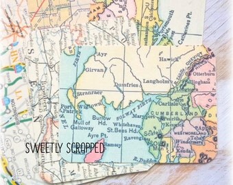 Vintage road maps | Etsy