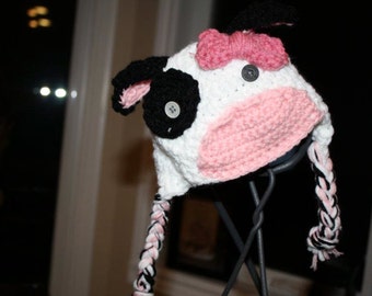 Cow hat pattern | Etsy