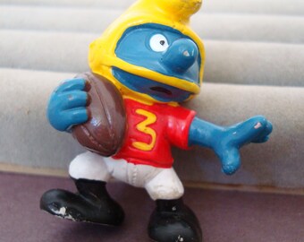 Football smurf | Etsy