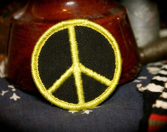 Vintage Peace Sign Patch