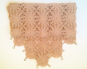 Macrame shawl | Etsy