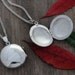 Sterling silver locket Round Locket Mens Locket Locket