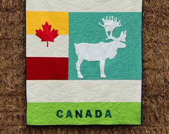 Maple leaf quilt | Etsy