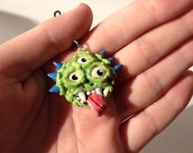 Popular items for monster necklace on Etsy