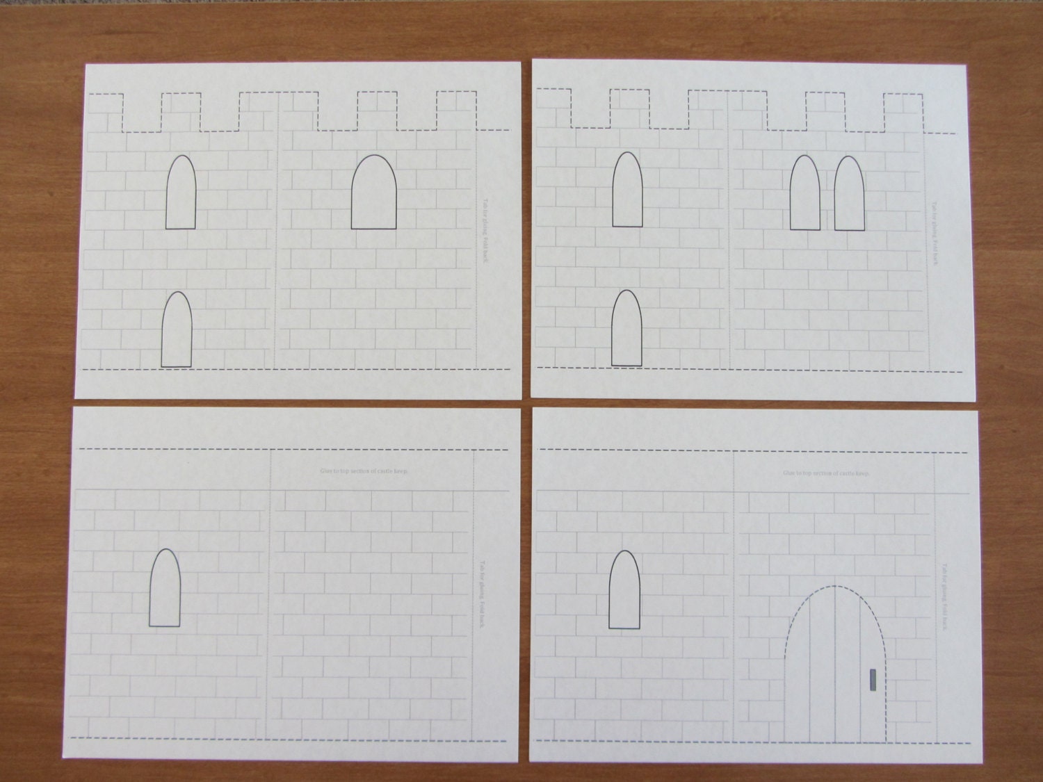 PART 2 of Paper Castle: Instant Download Template for Keep and
