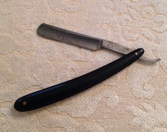 Robert Klaas Kissing Cranes antique German straight razor collectible ...