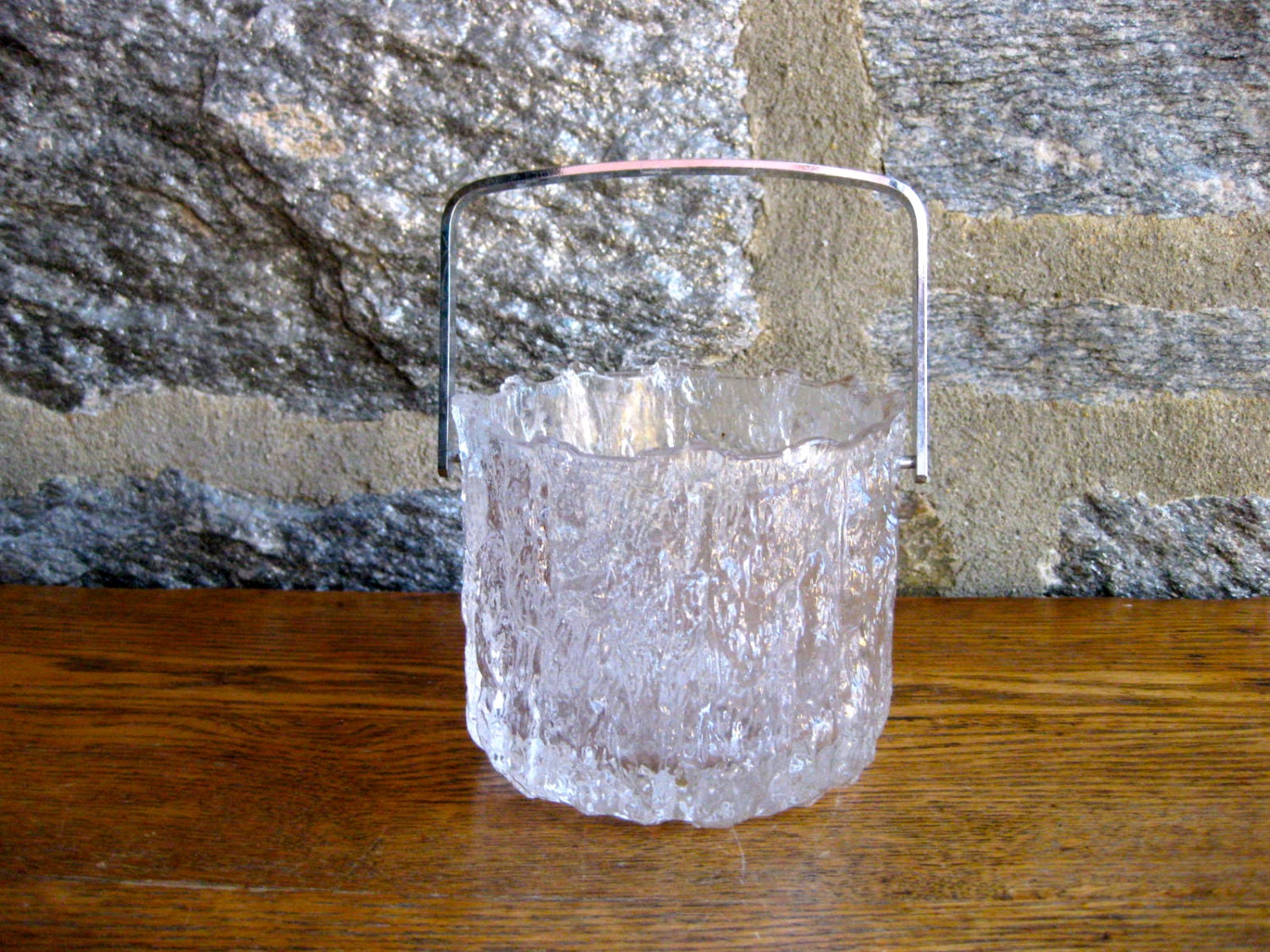 Vintage Small Glass Ice Bucket – Haute Juice