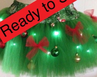 Popular items for christmas tree tutu on Etsy