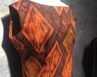 Popular items for vintage barkcloth on Etsy