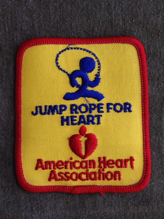 SALE Jump Rope for Heart American Heart by HeydayRetroMart on Etsy