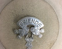 Popular items for friend pin on Etsy