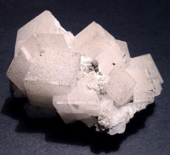 Calcite Rhombohedral Fluorescent with Pyrite by PhenomenalGems