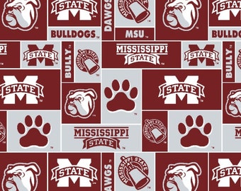 Popular items for mississippi bulldogs on Etsy