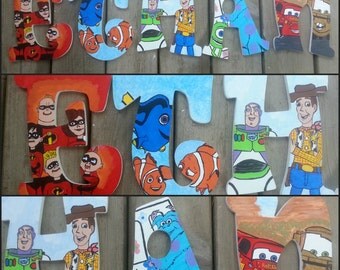 Monsters inc letters | Etsy