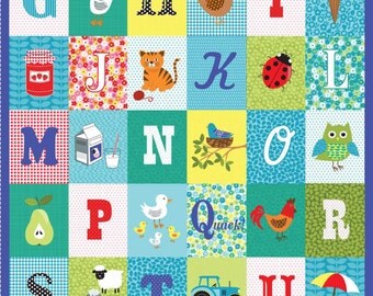 Popular items for abc fabric panel on Etsy