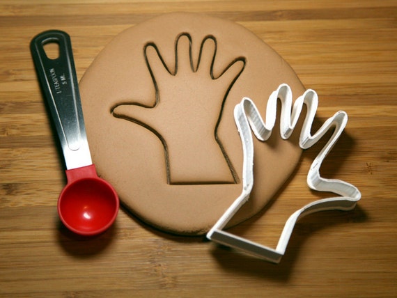 Hand Cookie Cutter Made to order H0131 by CookieParlor on Etsy