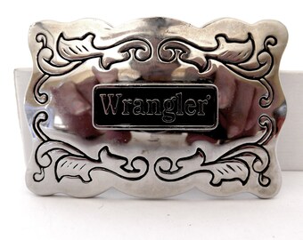 Western Belt Buckle, Wrangler Large Belt Buckle, Cowgirl Cowboy Belt ...