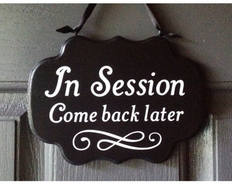 Popular items for do not knock sign on Etsy