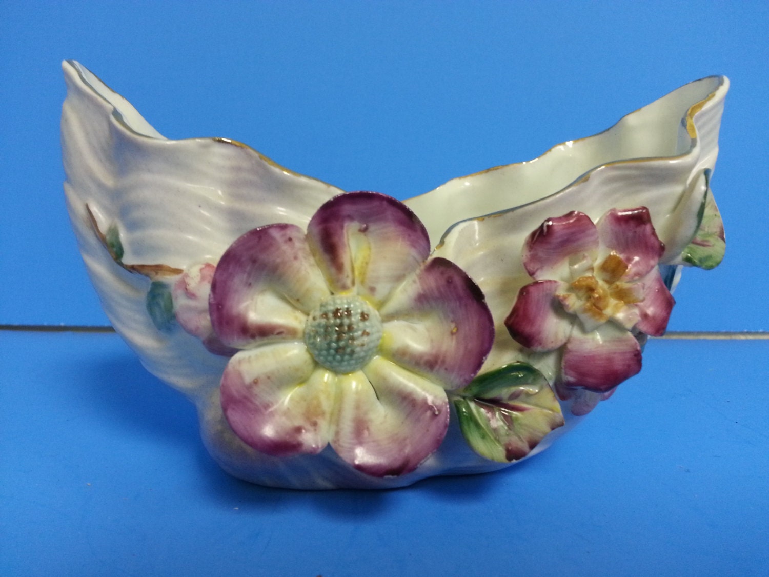 Vintage Dish Pansy floral decor – Haute Juice