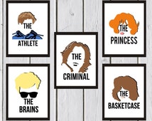 Popular items for breakfast club on Etsy