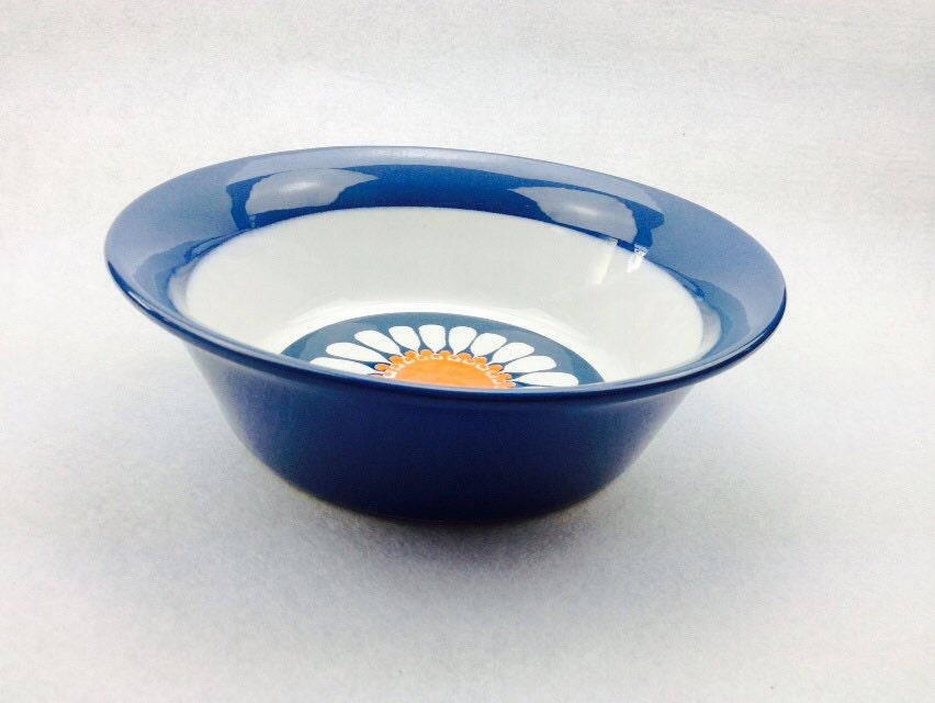 Figgjo Flint Norway-Turi design-DAISY-big bowl-floral-midcentury modern ...
