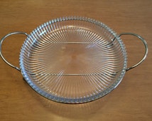 Popular items for glass serving tray on Etsy