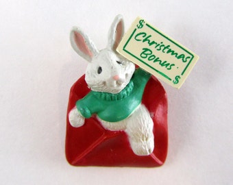 Hallmark rabbit | Etsy