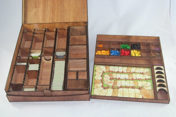 Carcassonne Big Box storage for the Carcassonne game