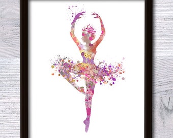 Popular items for watercolor dance on Etsy
