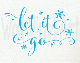 Let it go frozen | Etsy