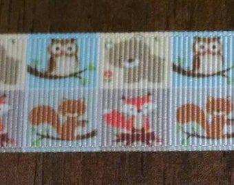 Popular items for woodland ribbon on Etsy