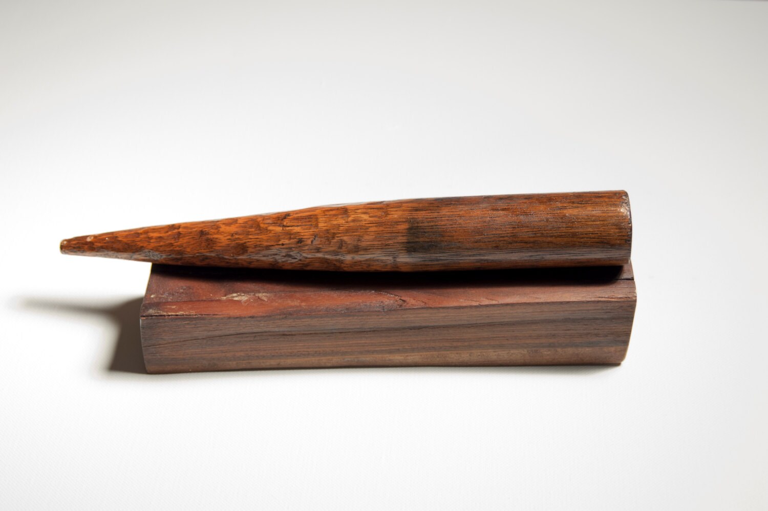 11 1/2 Wooden Vampire Stake Hand Carved