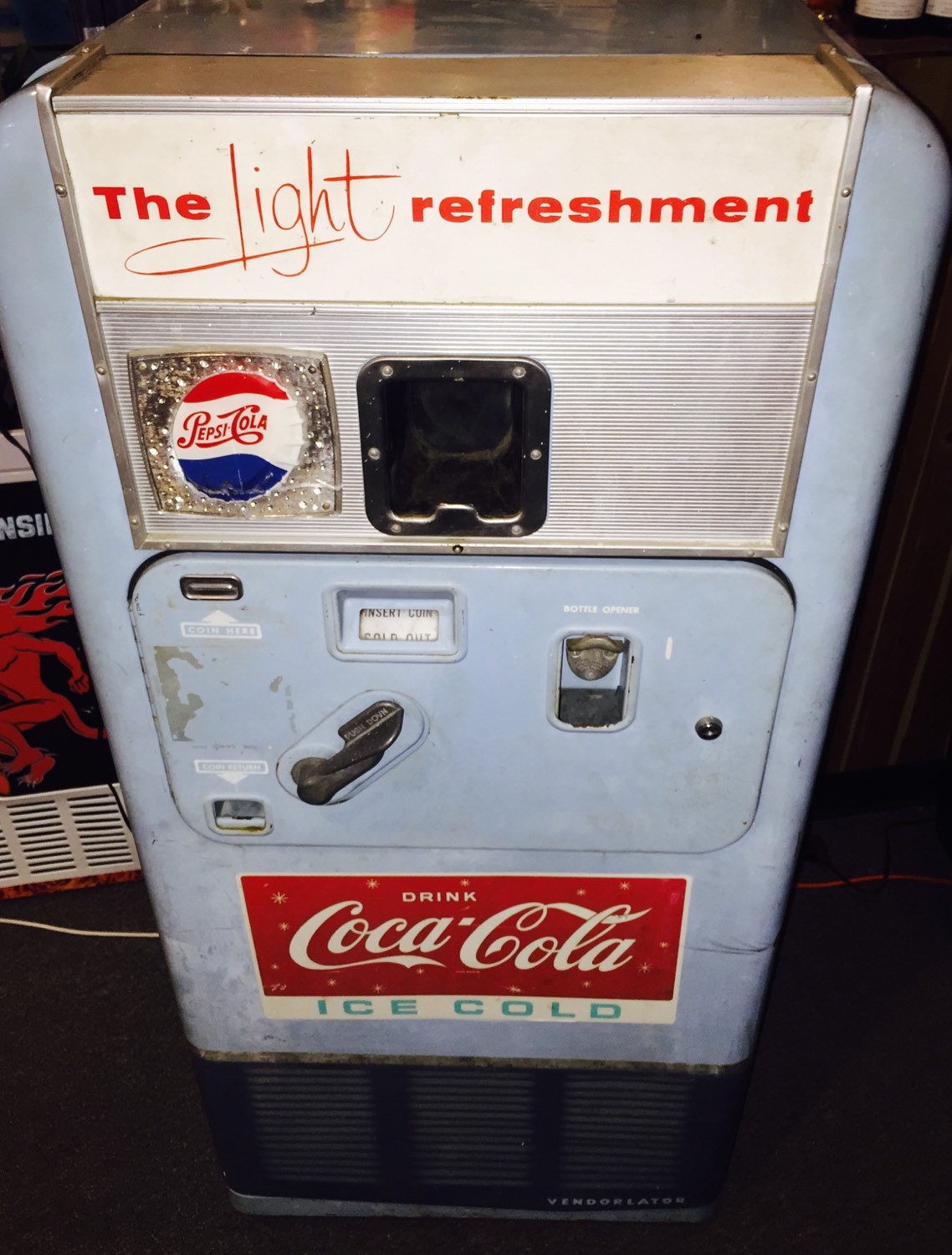 1953 Rare Pepsi Upright Vending Machine – Haute Juice