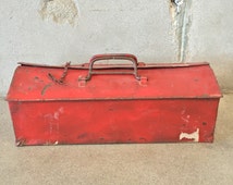 Popular items for red tool box on Etsy