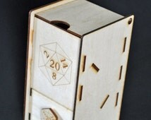 Unique dice towers related items | Etsy
