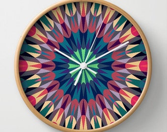 Popular items for retro wall clock on Etsy