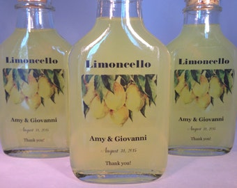 Limoncello label | Etsy