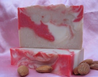 Popular items for cherry almond soap on Etsy