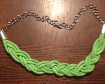 Popular items for braided necklace on Etsy